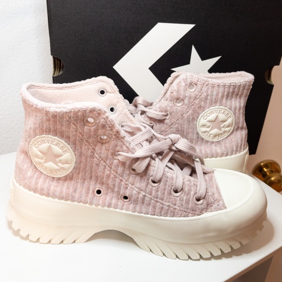 Converse | Shoes | Bnwb Pink Converse With Plush Interior | Poshmark